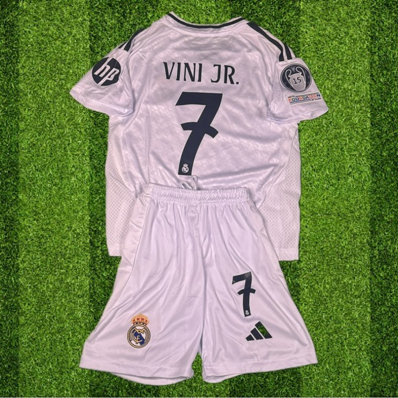 adidas | Shirts & Tops | Adidas Real Madrid Vini Jr 2425 Home Jersey ...